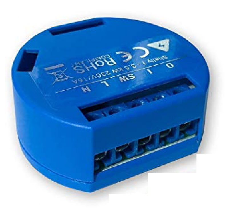 Shelly 1 One Smart Relay Switch Wireless WiFi Home Automation iOS ...